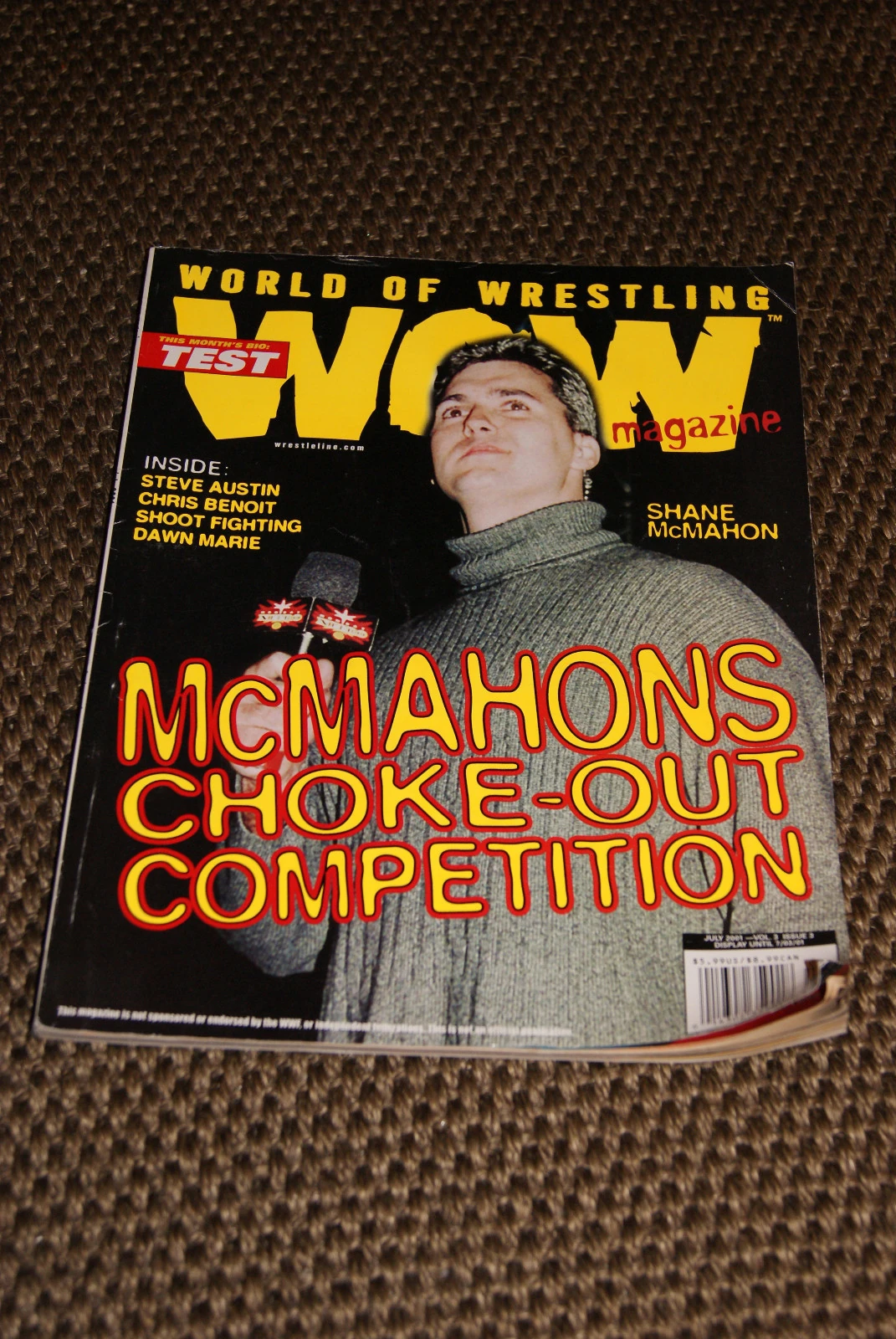 WOW Magazine - July 2001 | Pro Wrestling | Fandom