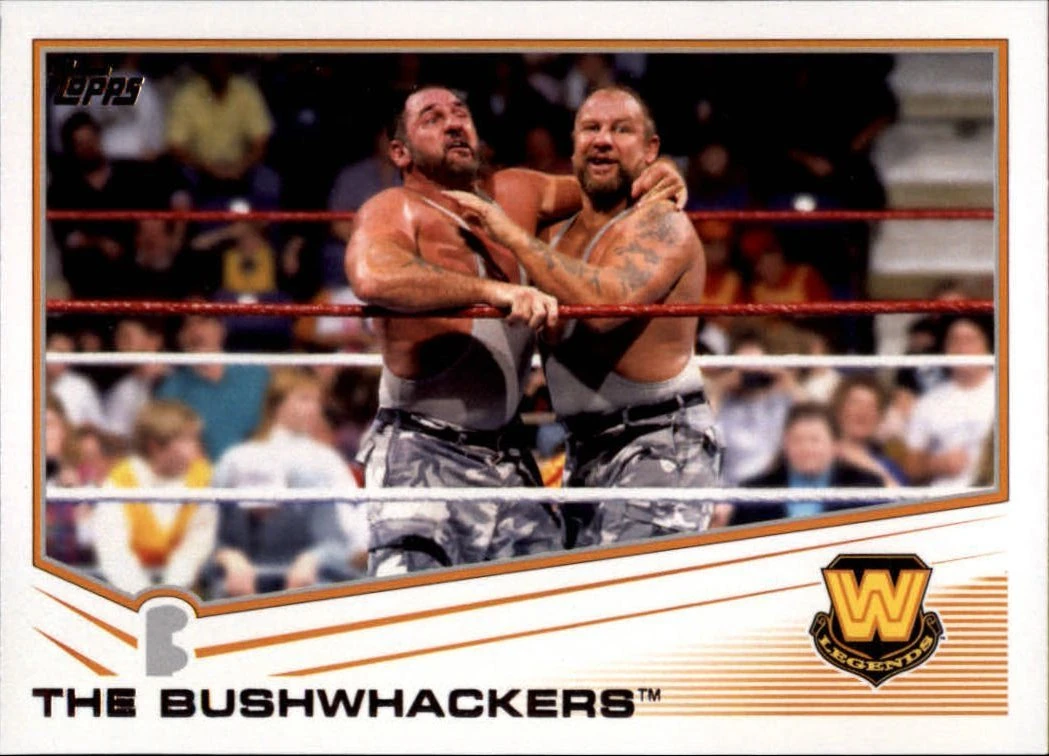2013 WWE (Topps) The Bushwhackers (No.88) | Pro Wrestling | Fandom