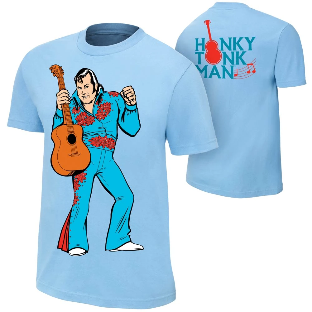 The Honky Tonk Man "Shake Rattle & Roll" T-Shirt | Pro Wrestling | Fandom