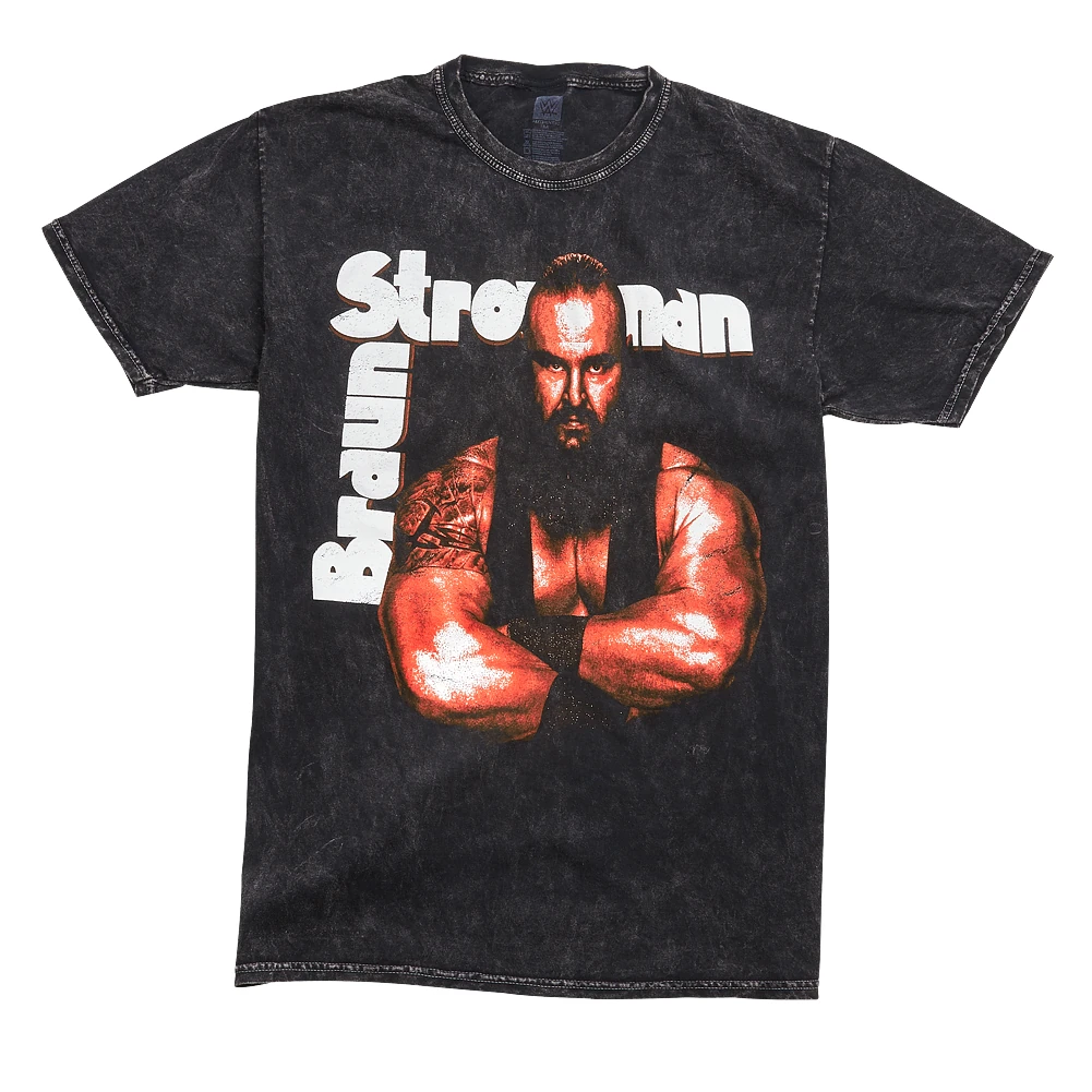 Braun Strowman "Get These Hands" Mineral Wash T-Shirt | Pro Wrestling ...