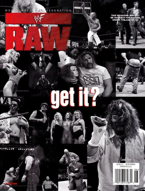WWF Raw Magazine - June 1999 | Pro Wrestling | Fandom