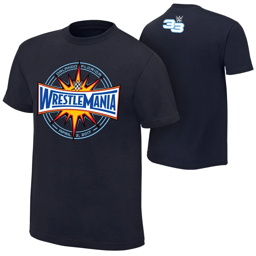 WrestleMania 33 Logo T-Shirt | Pro Wrestling | Fandom
