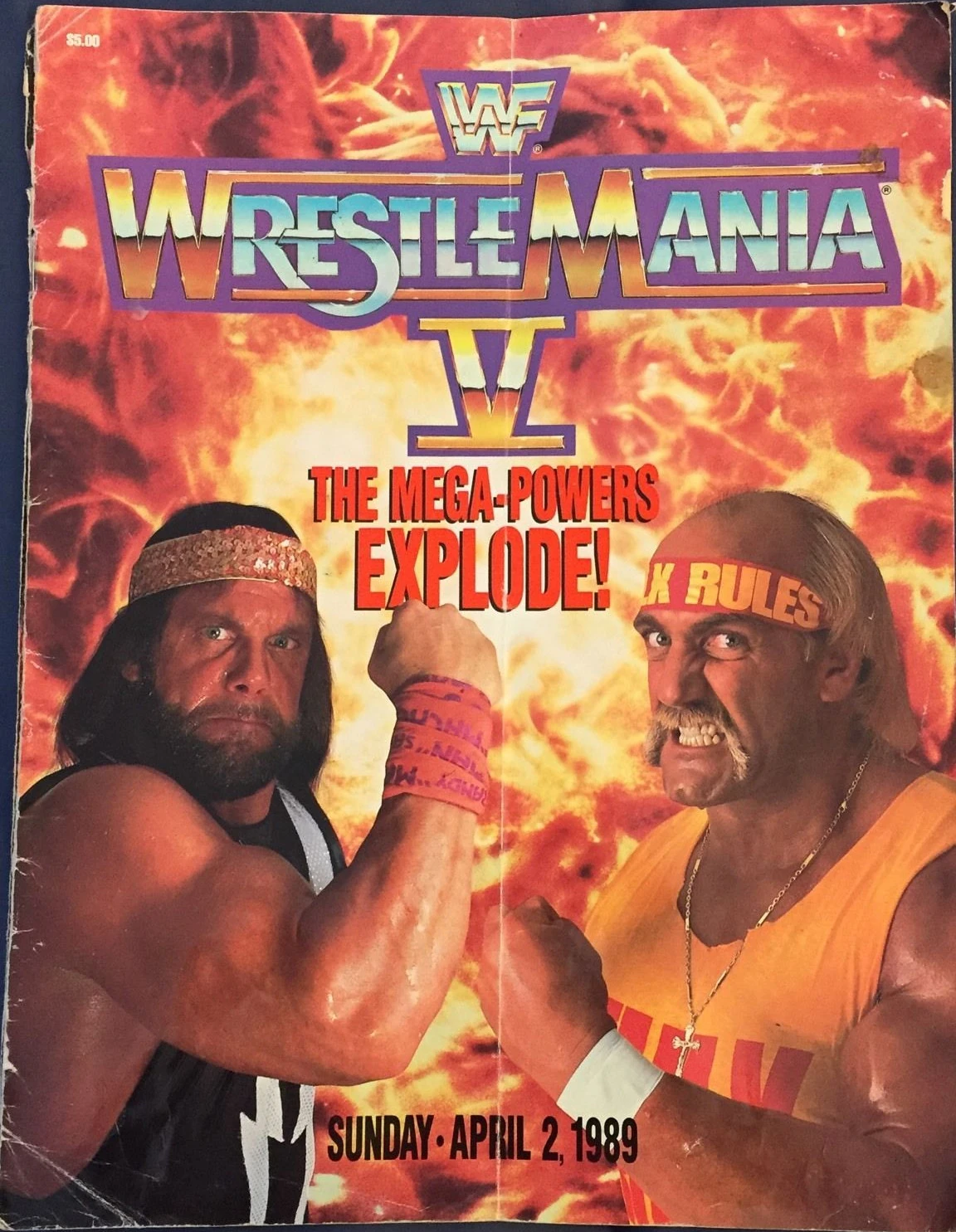 WrestleMania V Program | Pro Wrestling | Fandom