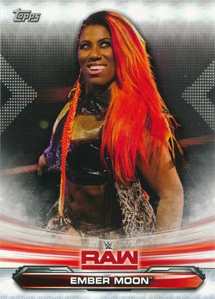2019 WWE Raw Wrestling Cards (Topps) Ember Moon (No.29) | Pro Wrestling ...