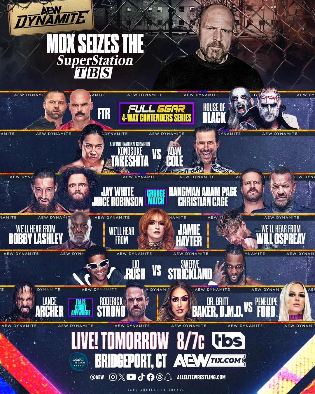 November 13, 2024 AEW Dynamite results | Pro Wrestling | Fandom