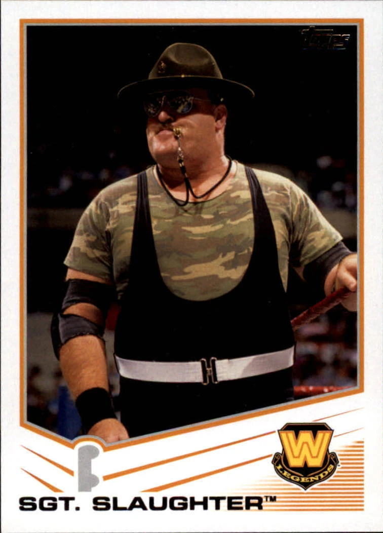 2013 WWE (Topps) Sgt. Slaughter (No.105) | Pro Wrestling | Fandom
