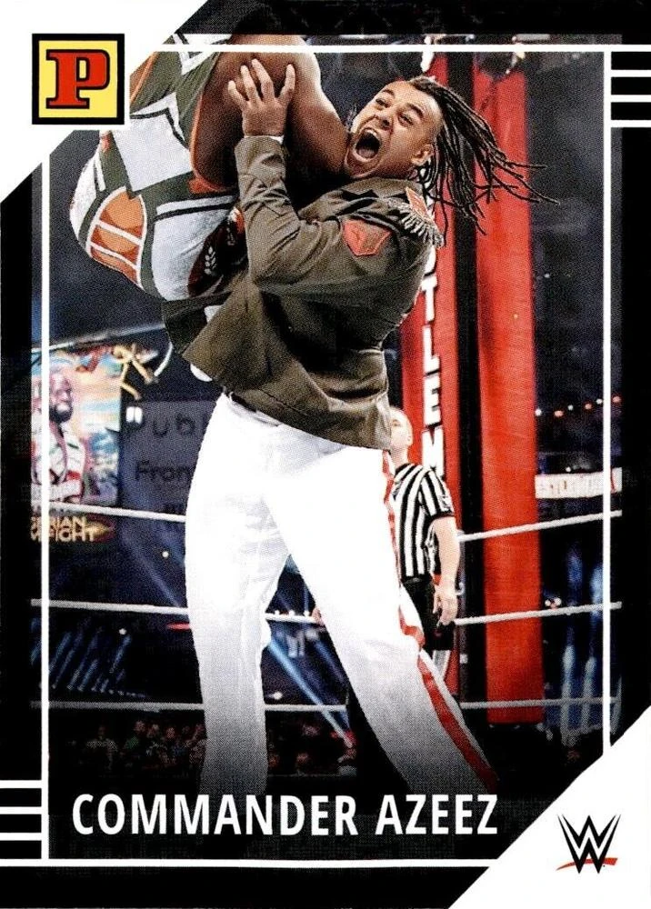 2022 WWE (Panini) Commander Azeez (No.92) | Pro Wrestling | Fandom