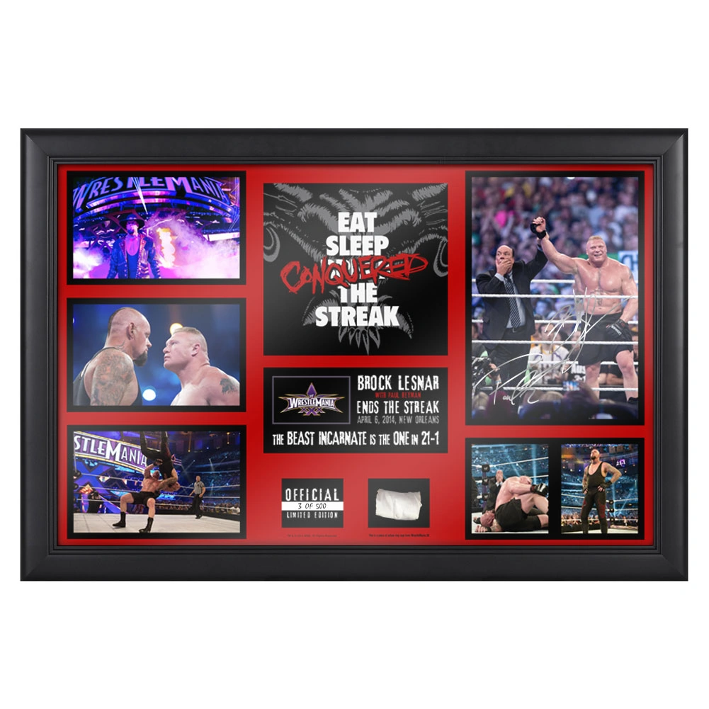 Brock Lesnar Eat Sleep Break The Streak Wallpaper