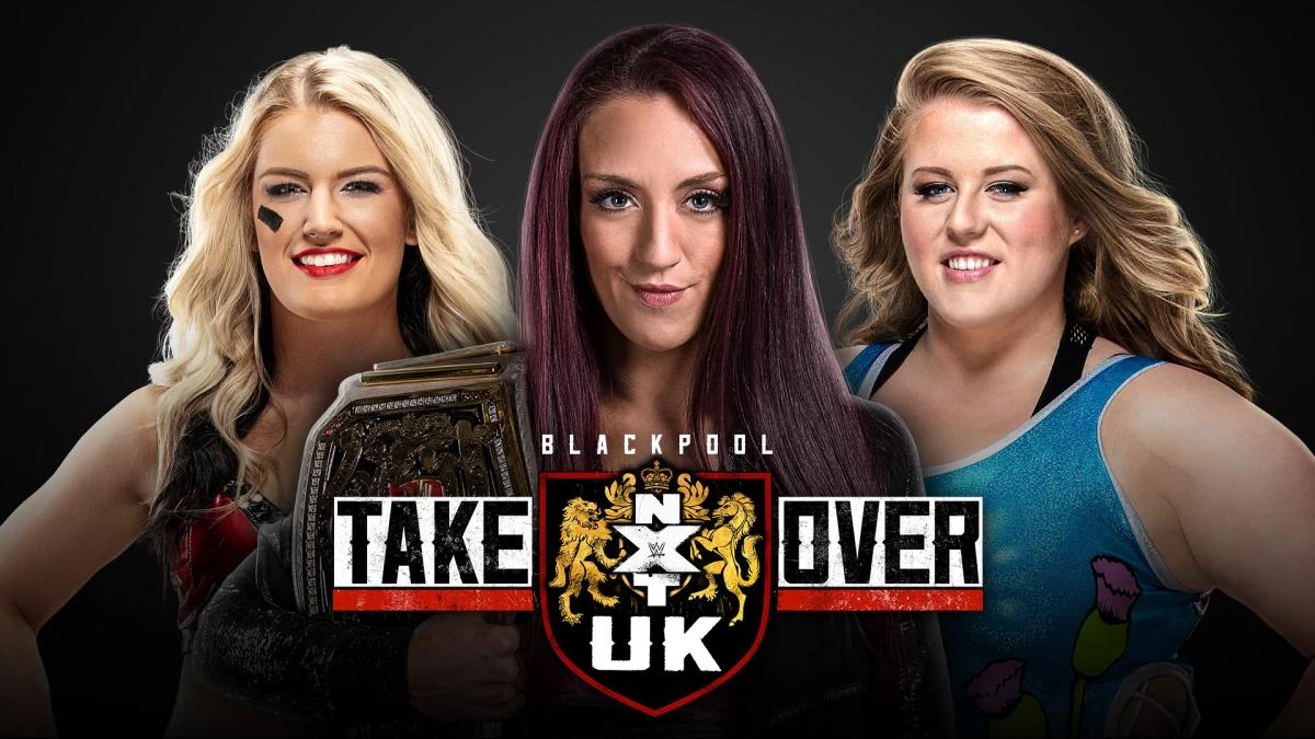 NXT UK TakeOver: Blackpool II Kay Lee Ray v Toni Storm v Piper Niven ...