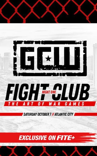 GCW Fight Club 2023 - Night 1: The Art of War Games | Pro Wrestling ...