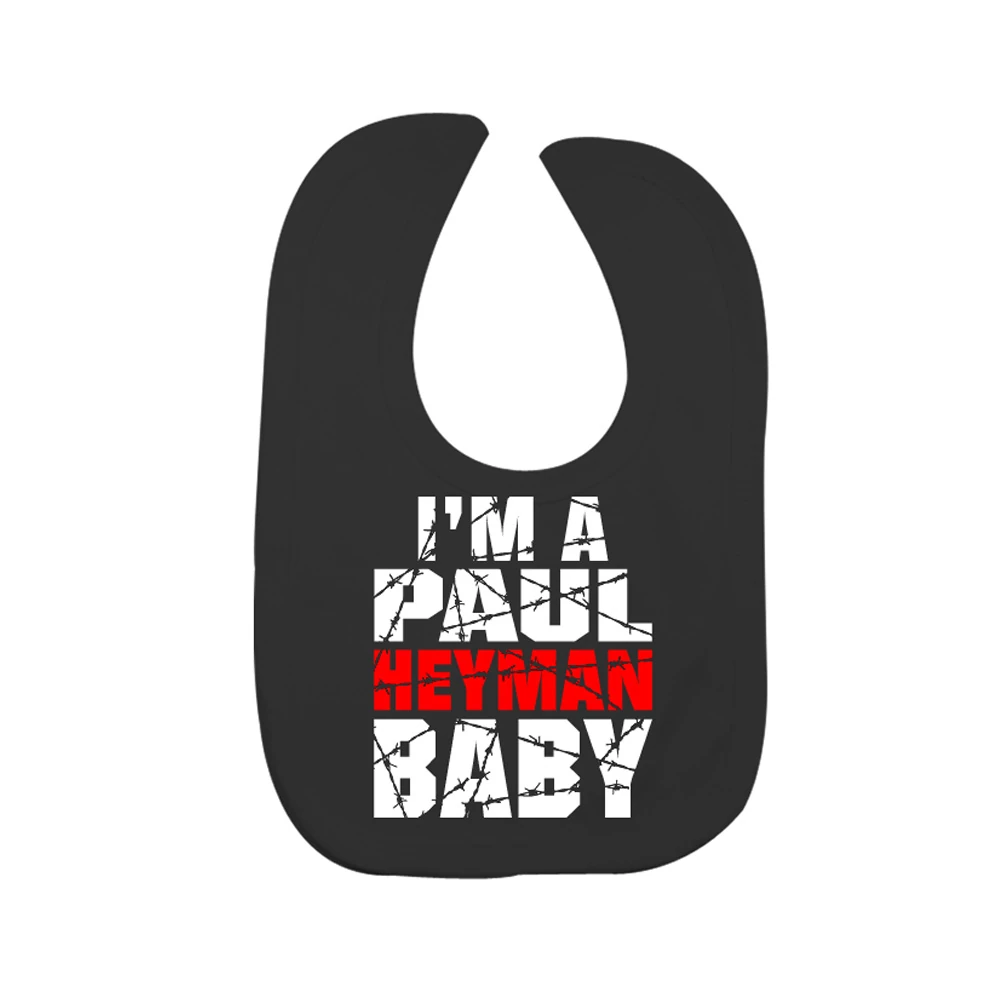 Paul Heyman "I'm a Paul Heyman Baby" Bib | Pro Wrestling | Fandom