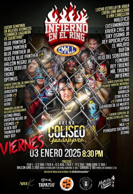 CMLL (January 3, 2025) | Pro Wrestling | Fandom