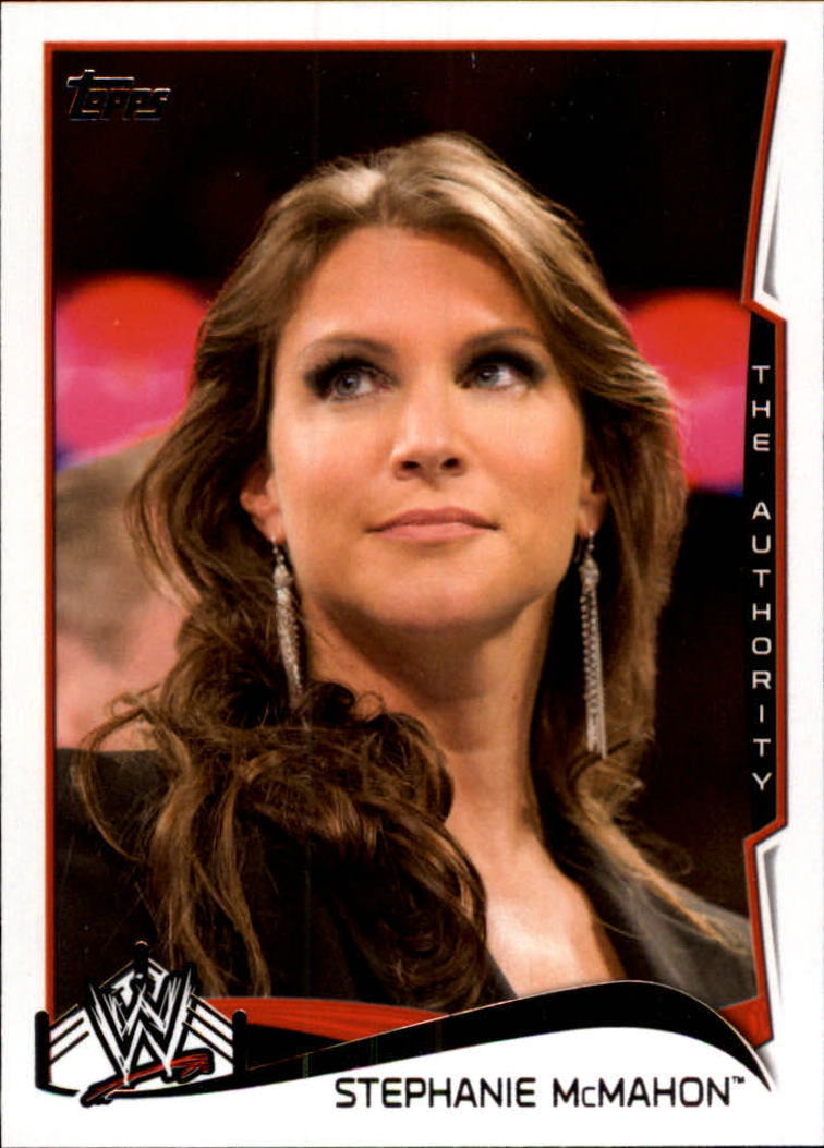 2014 Wwe Topps Stephanie Mcmahon No 47 Pro Wrestling Fandom