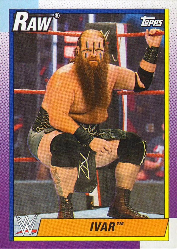 2021 WWE Heritage (Topps) Ivar (No.18) | Pro Wrestling | Fandom