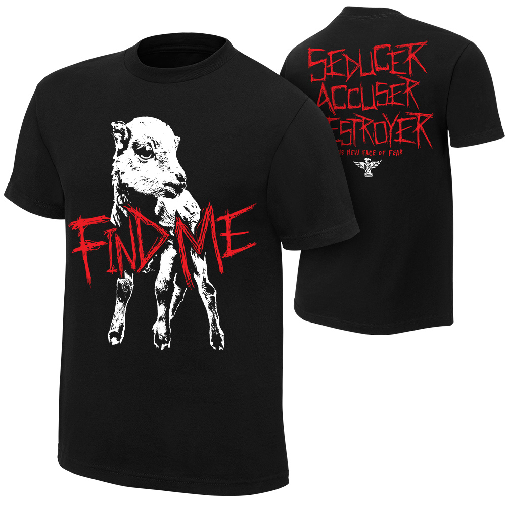Bray Wyatt "Find Me" Authentic T-Shirt | Pro Wrestling | Fandom