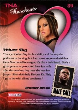 2009 TNA Knockouts (Tristar) Velvet Sky & Brother Devon (No.89) | Pro ...
