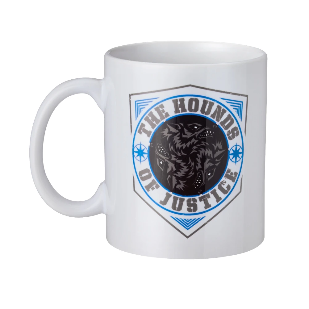 The Shield "Hounds of Justice" White Mug | Pro Wrestling | Fandom