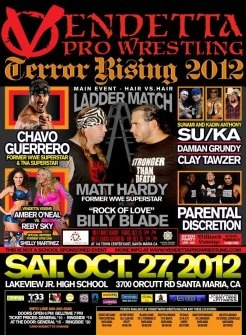 Vendetta Pro - Terror Rising 2012 | Pro Wrestling | Fandom