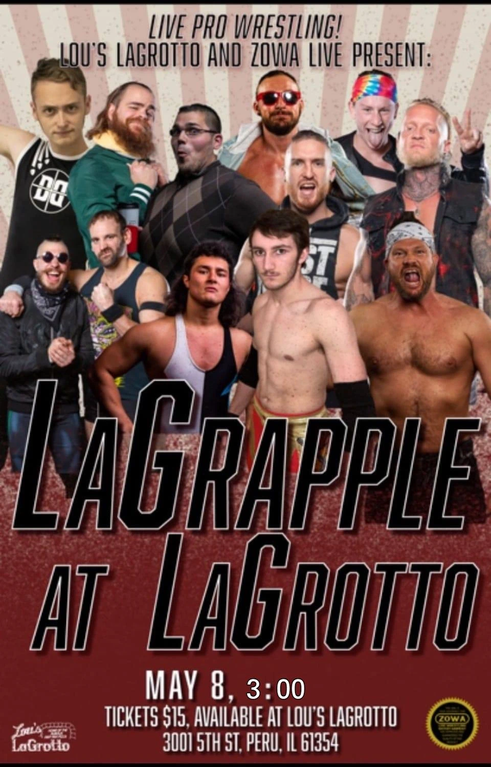 ZOWA LaGrapple At LaGrotto | Pro Wrestling | Fandom