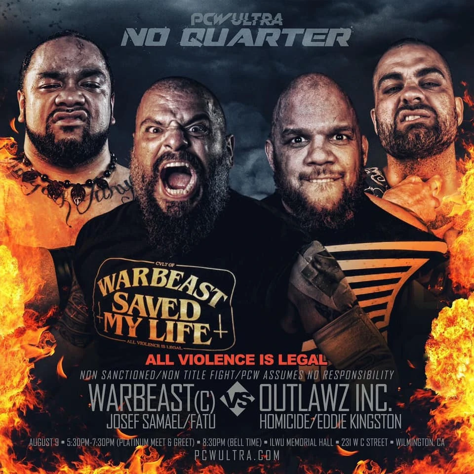 PCW ULTRA No Quarter/Image gallery | Pro Wrestling | Fandom