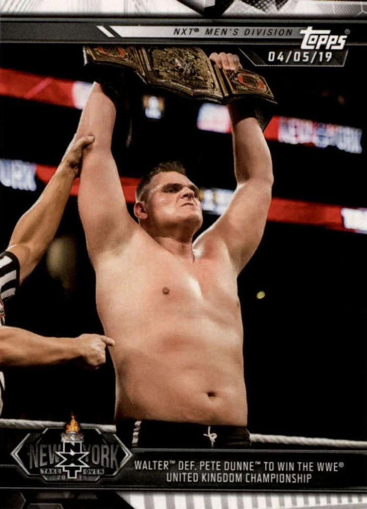 2019 WWE NXT (Topps) WALTER (No.88) | Pro Wrestling | Fandom
