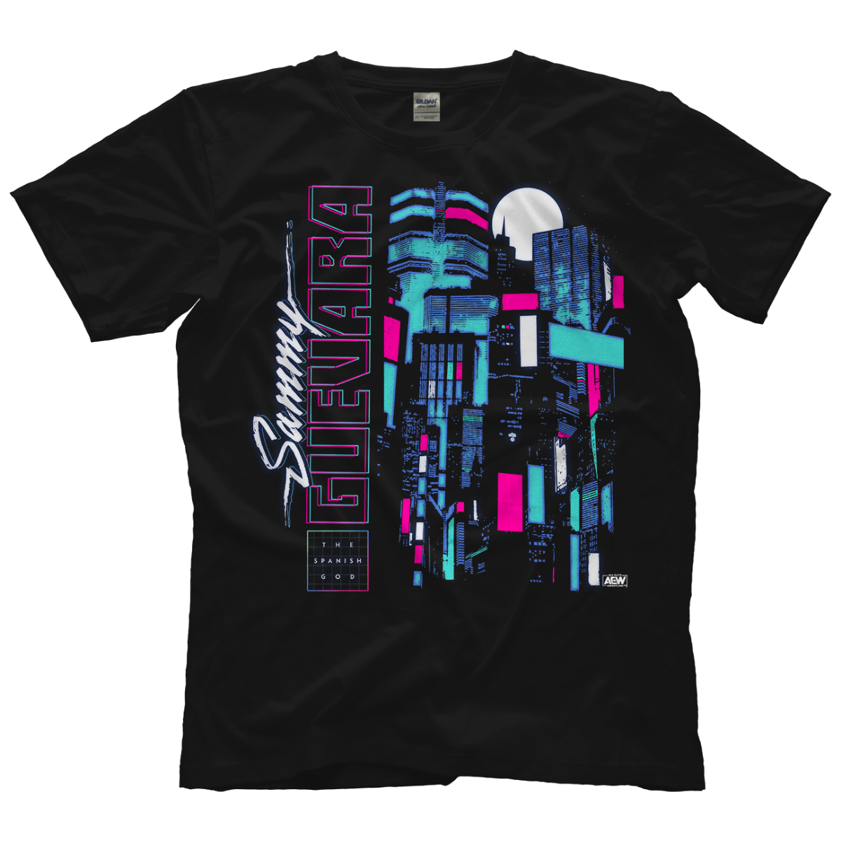 Sammy Guevara "Neon City" T-Shirt | Pro Wrestling | Fandom