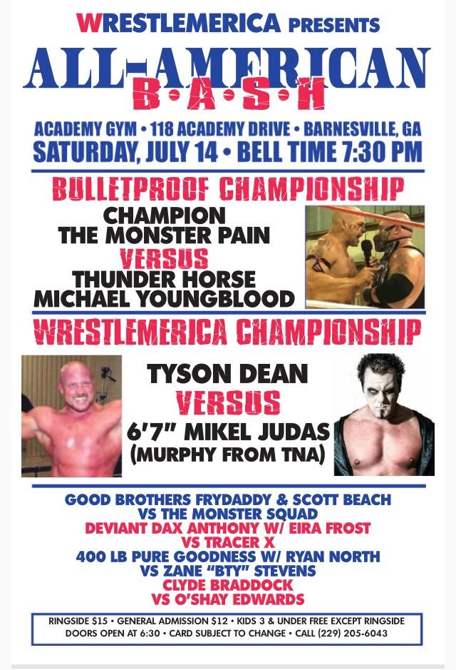 WrestleMerica All-American Bash | Pro Wrestling | Fandom