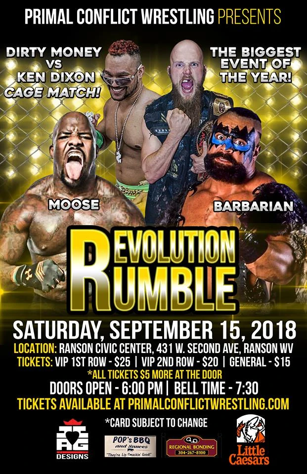PCW Revolution Rumble 2018 | Pro Wrestling | Fandom