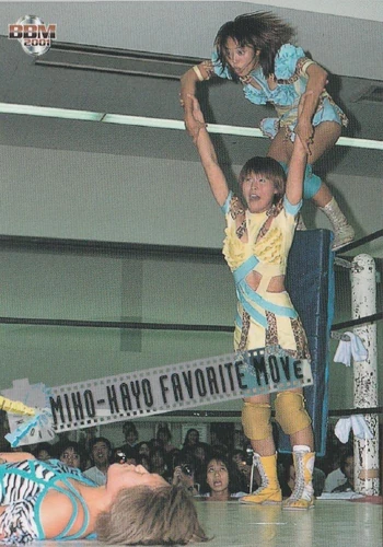 2001 BBM Miho Wakizawa and Kayo Noumi Miho Wakizawa-Kayo Noumi (No.34) | Pro Wrestling | Fandom