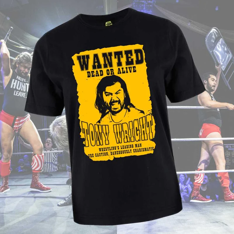 Tony Wright - Cactus Black Shirt | Pro Wrestling | Fandom