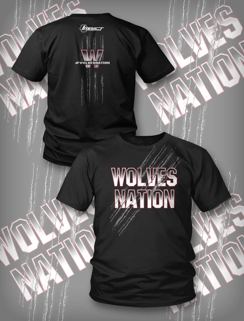 The Wolves "Nation" T-Shirt | Pro Wrestling | Fandom
