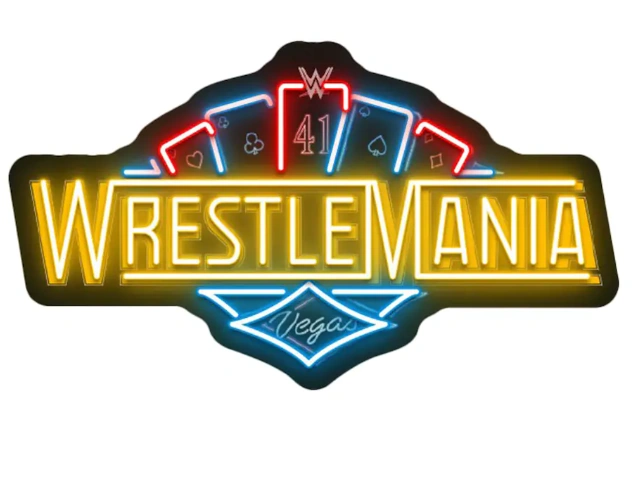 WrestleMania 41 Neon Sign | Pro Wrestling | Fandom