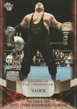 2011 BBM Legend of the Champions Vader (No.60) | Pro Wrestling | Fandom
