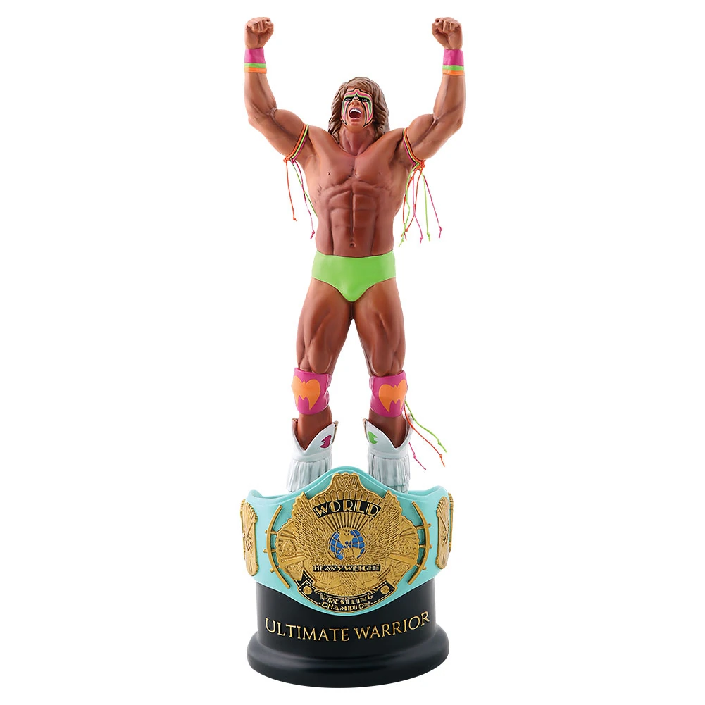 Ultimate Warrior Championship Title Collection Statue | Pro Wrestling ...