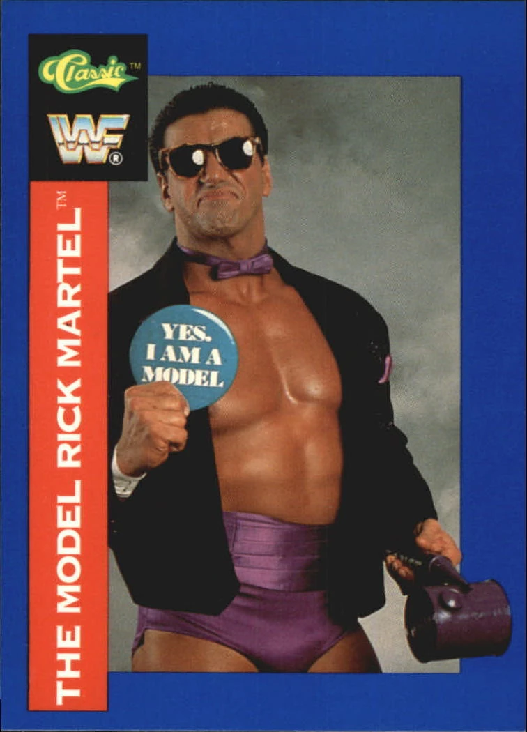 1991 WWF Classic Superstars Cards The Model Rick Martel (No.102) | Pro ...