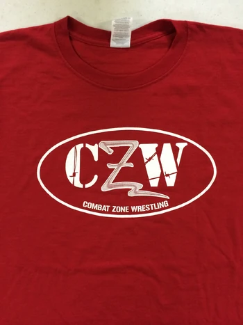CZW Red Logo T-Shirt | Pro Wrestling | Fandom