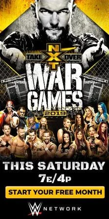 NXT TakeOver: WarGames (2019) | Pro Wrestling Wiki | Fandom