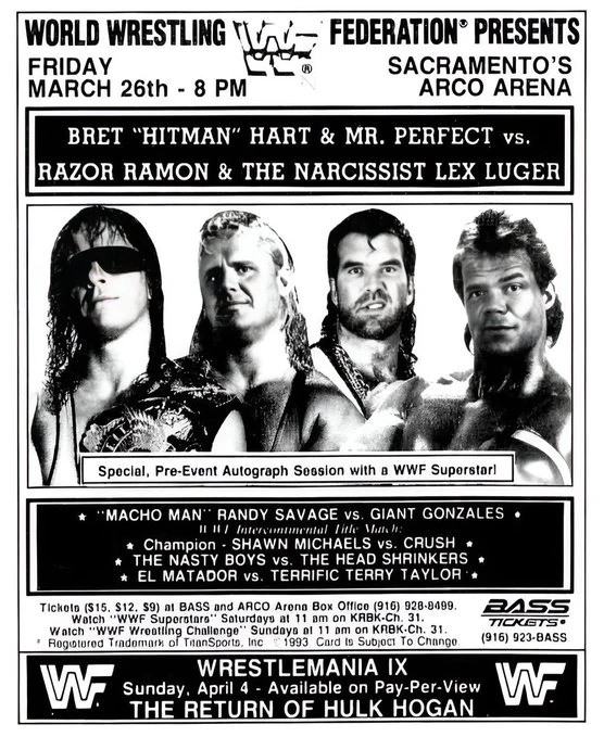 WWF House Show (Mar 26, 93' no.3) | Pro Wrestling | Fandom