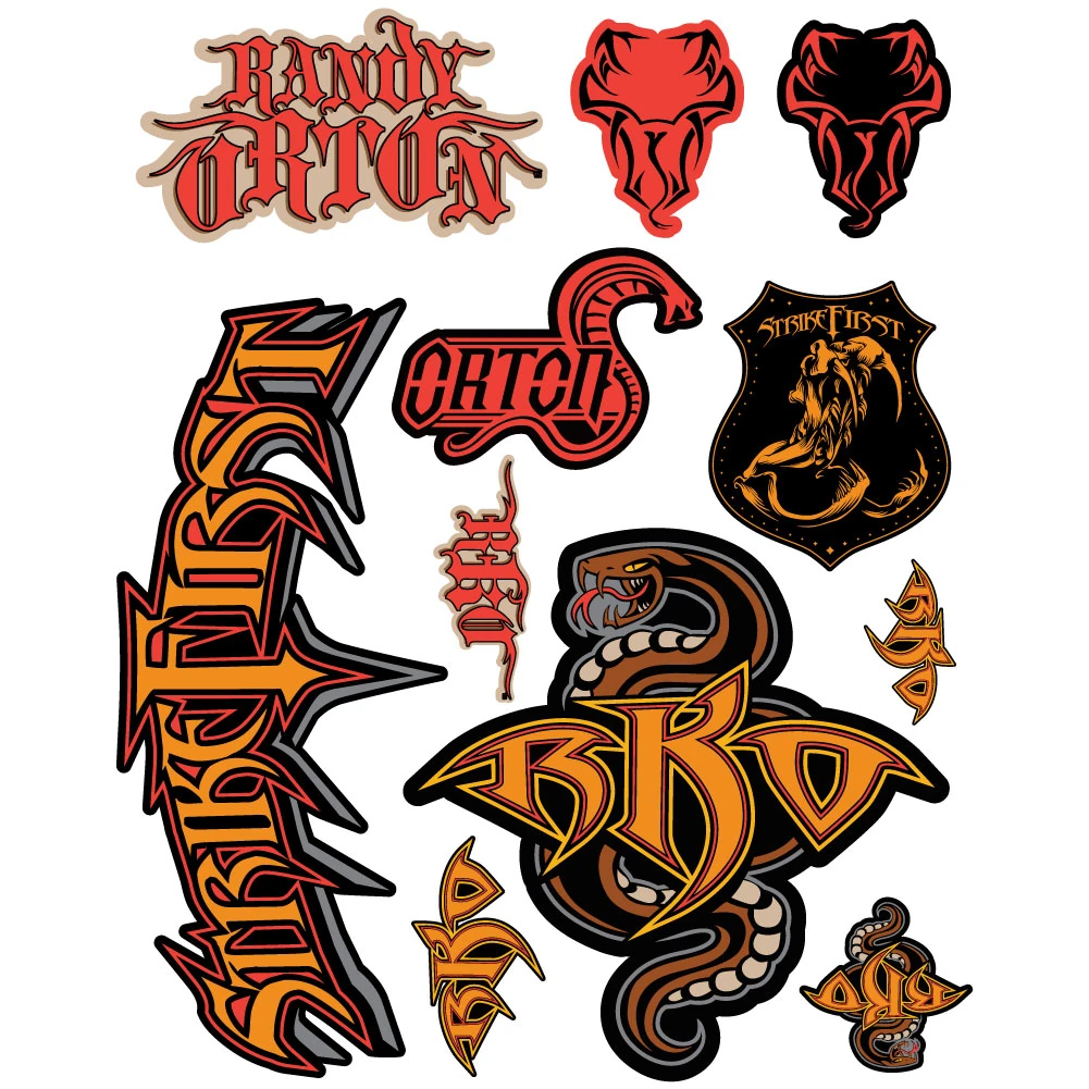 Randy Orton Logo Strike First