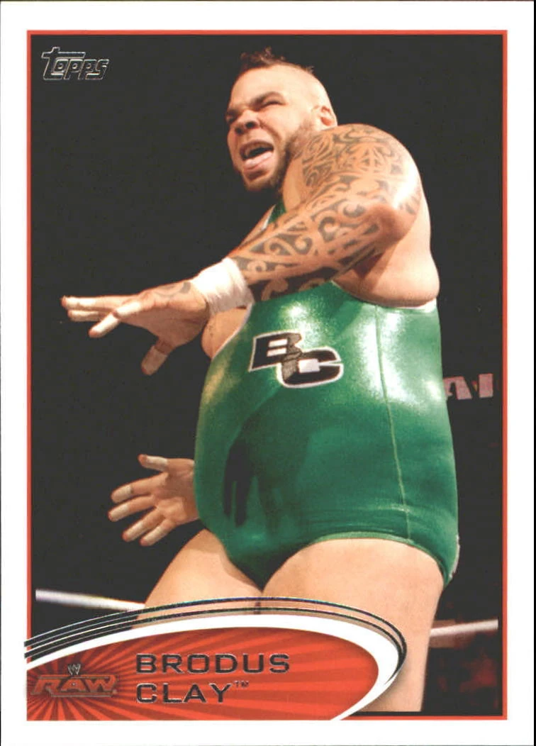 2012 WWE (Topps) Brodus Clay (No.13) | Pro Wrestling | Fandom