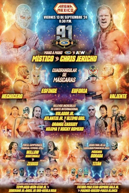 CMLL 91st Anniversary Show | Pro Wrestling | Fandom