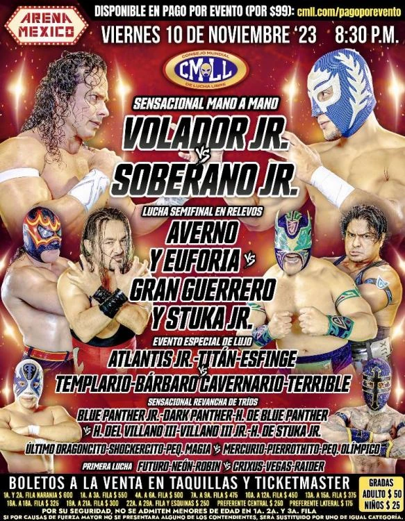 CMLL Super Viernes (November 10, 2023) | Pro Wrestling | Fandom