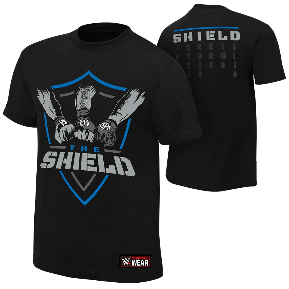 The Shield Shield United Authentic T-Shirt | Pro Wrestling | Fandom