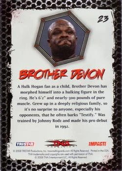 2008 TNA Impact (Tristar) Brother Devon (No.23) | Pro Wrestling | Fandom