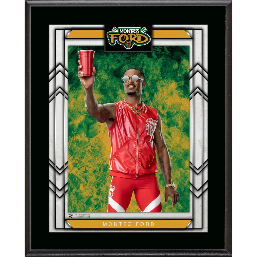 Montez Ford 10.5" x 13" Sublimated Plaque | Pro Wrestling | Fandom