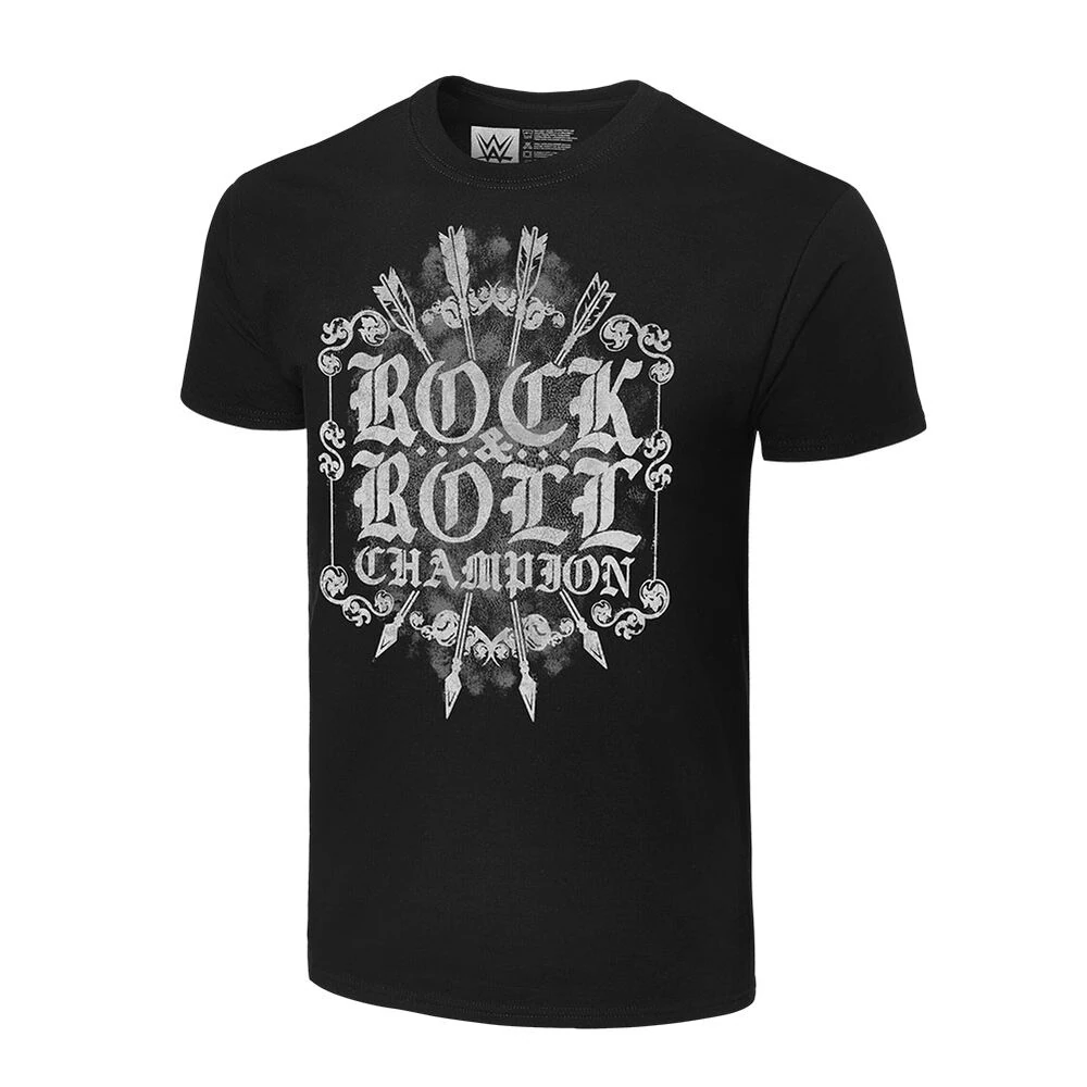 Damian Priest "Rock & Roll Champion" Authentic T-Shirt | Pro Wrestling ...