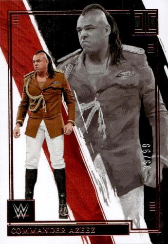 2022 WWE (Panini Impeccable) Commander Azeez (No.94) | Pro Wrestling ...