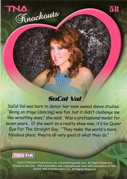 2009 TNA Knockouts (Tristar) SoCal Val (No.58) | Pro Wrestling | Fandom