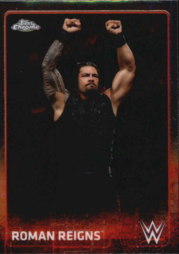 2015 Chrome WWE Wrestling Cards (Topps) Roman Reigns (No.59) | Pro ...