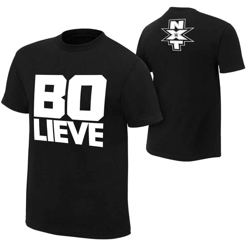Bo Dallas "BO-LIEVE" NXT T-Shirt | Pro Wrestling | Fandom